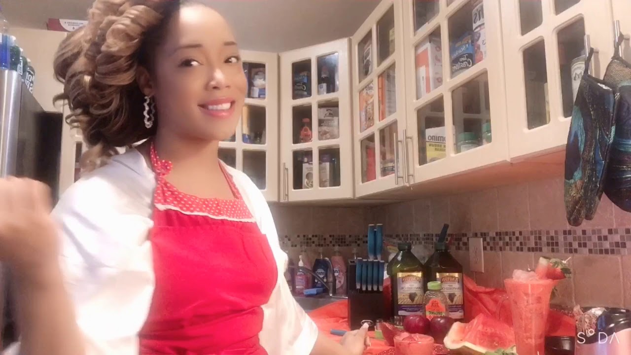 Smoothie Recipe 🍉Watermelon, Strawberry Mint Infusion Healthy Recipe!