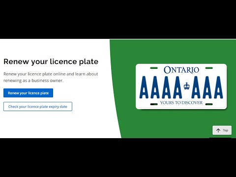 Renew Your Ontario License Plate Online Hassle-Free!"