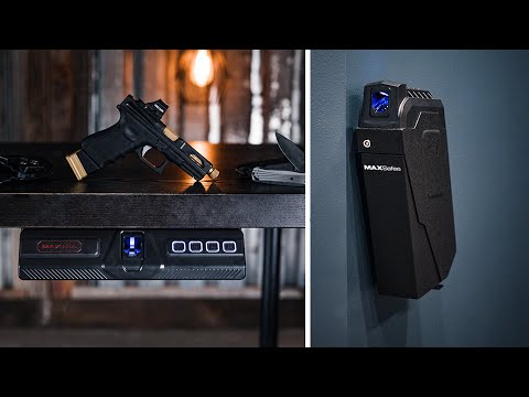 The BEST Quick Access Handgun Safes on the Market? | MAXSafes Pro Underdesk and Drop Down Vault