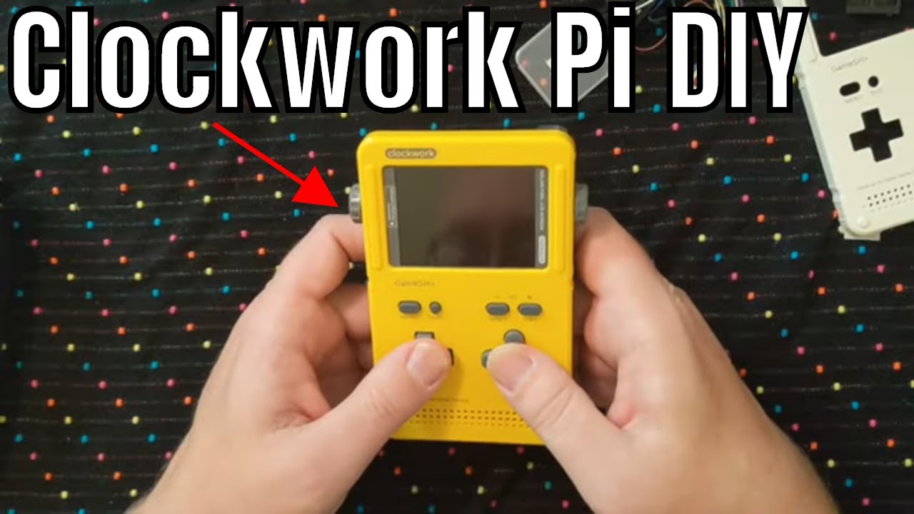 Clockwork Pi GameShell Open Source DIY Handheld - ASSEMBLED