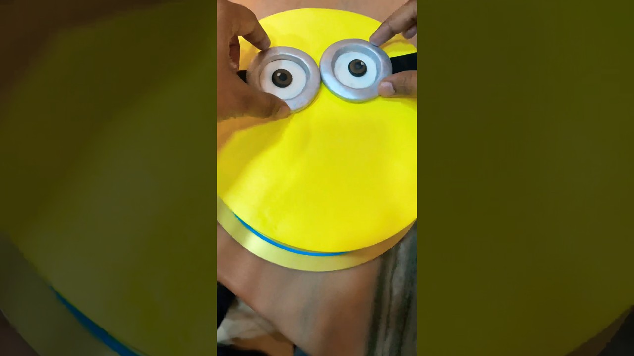 Minion theme cake | minions cake making and tutorial #shorts #ytshorts #shortsfeed