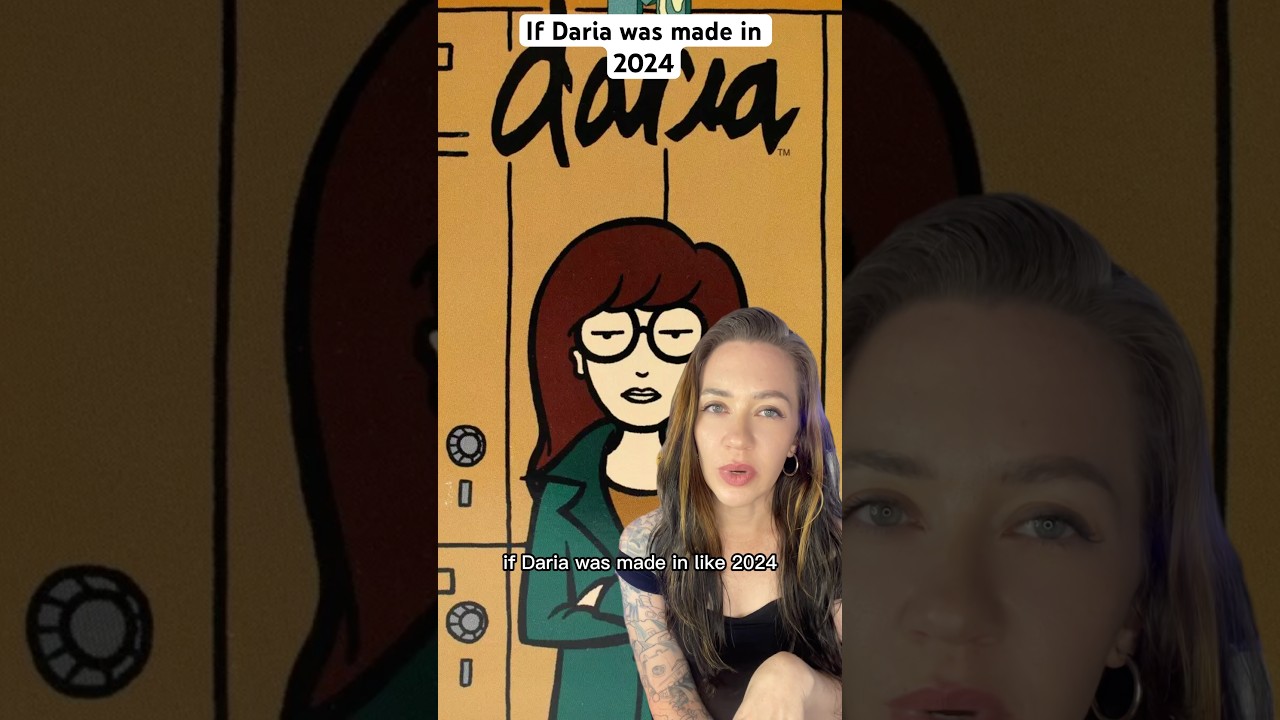 If Daria was made in 2024 #funny #shorts