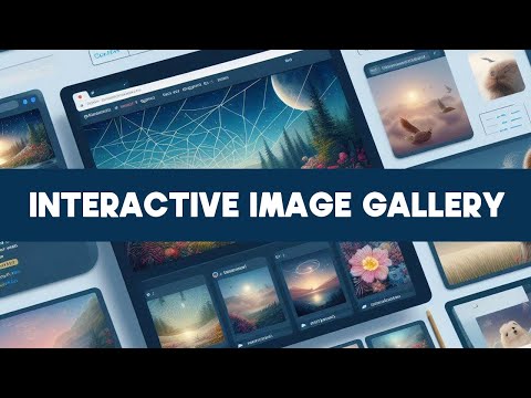 How To Make Responsive Image Gallery With HTML CSS JS | Image Gallery Design