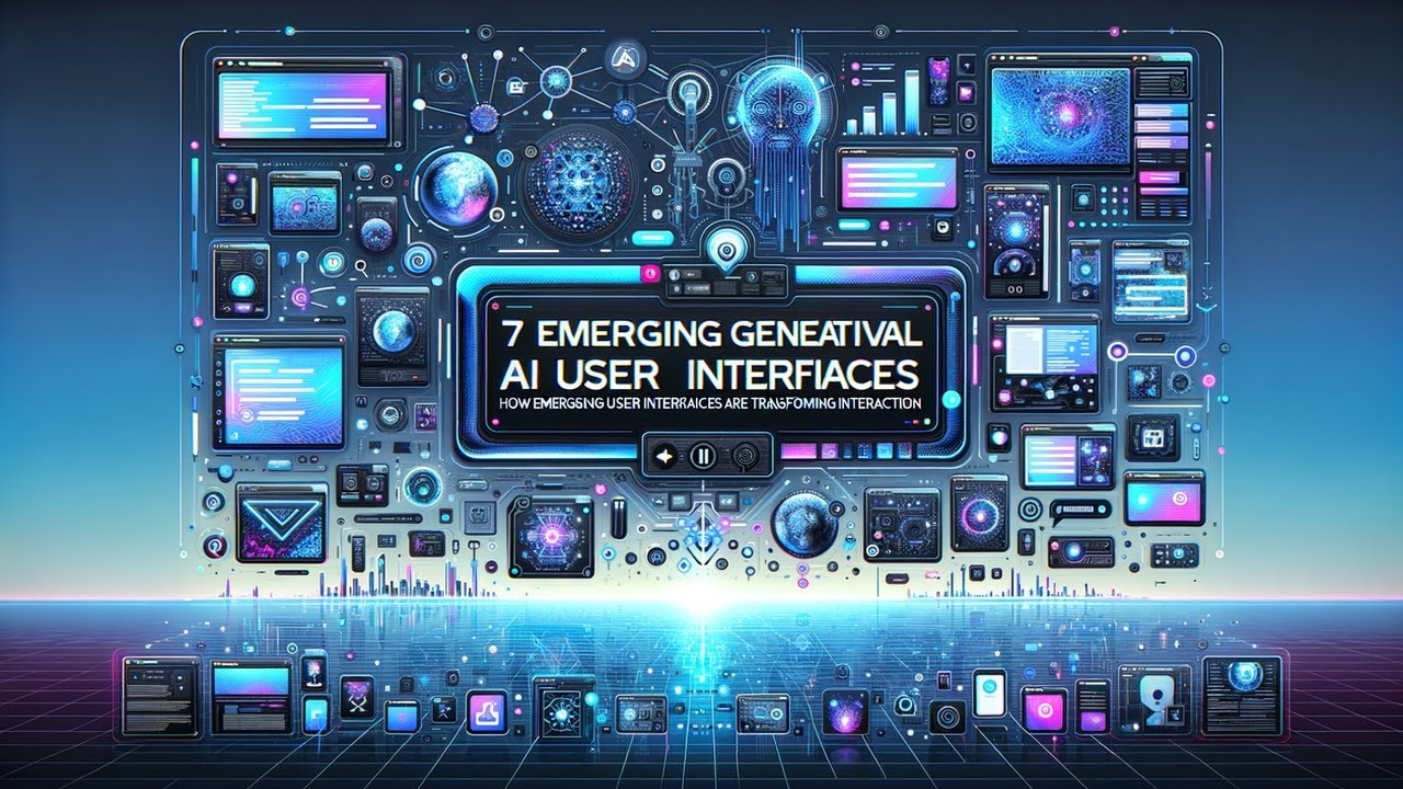 7 Transformative Generative AI User Interfaces Enhancing Digital Interaction