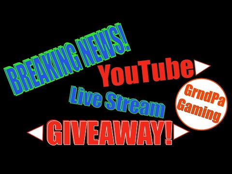 Twitch's GrndPaGaming YouTube LIVE Event Wed December 2nd 4pm EST!