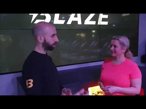 Interview with Matt Burgess Blaze Coordinator David lloyd Cardiff
