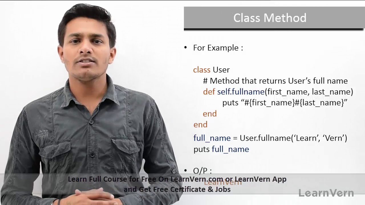 Class Method in Ruby
