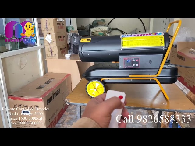 Heating & Brooding System - 4000 Diesel Brooder For Poultry Farm Trader ...