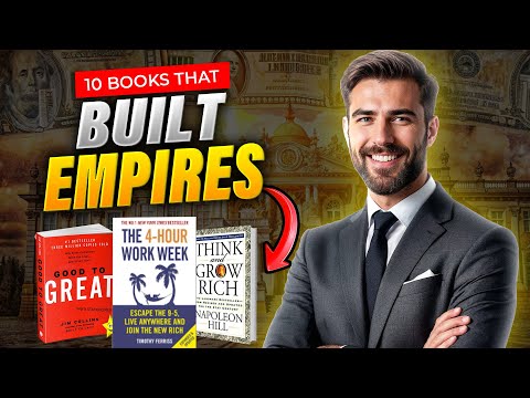 Top 10 Legendary Business Books That Built Empires 💡 Want to think like ...
