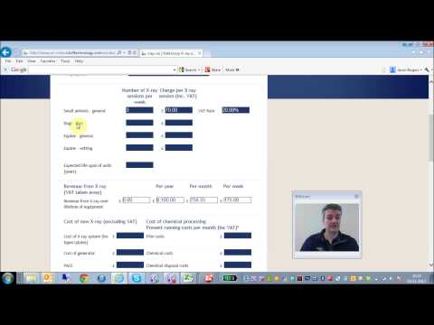BCF X ray Return on Investment calculator demonstration video