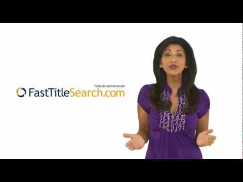 FastTitleSearch, Florida Tax Deed Sale Search. Florida Title Search Ownership Encumbrance Report