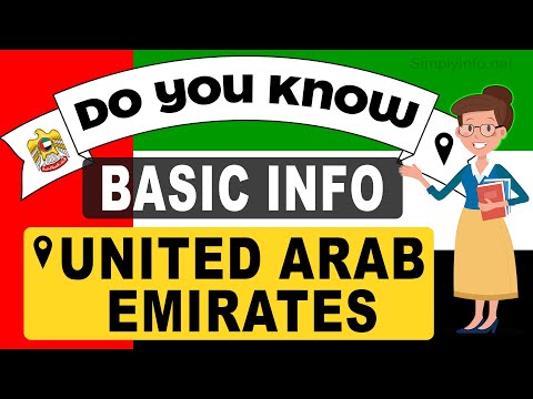Do You Know United Arab Emirates Basic Information | World Countries Information #184 - GK & Quizzes