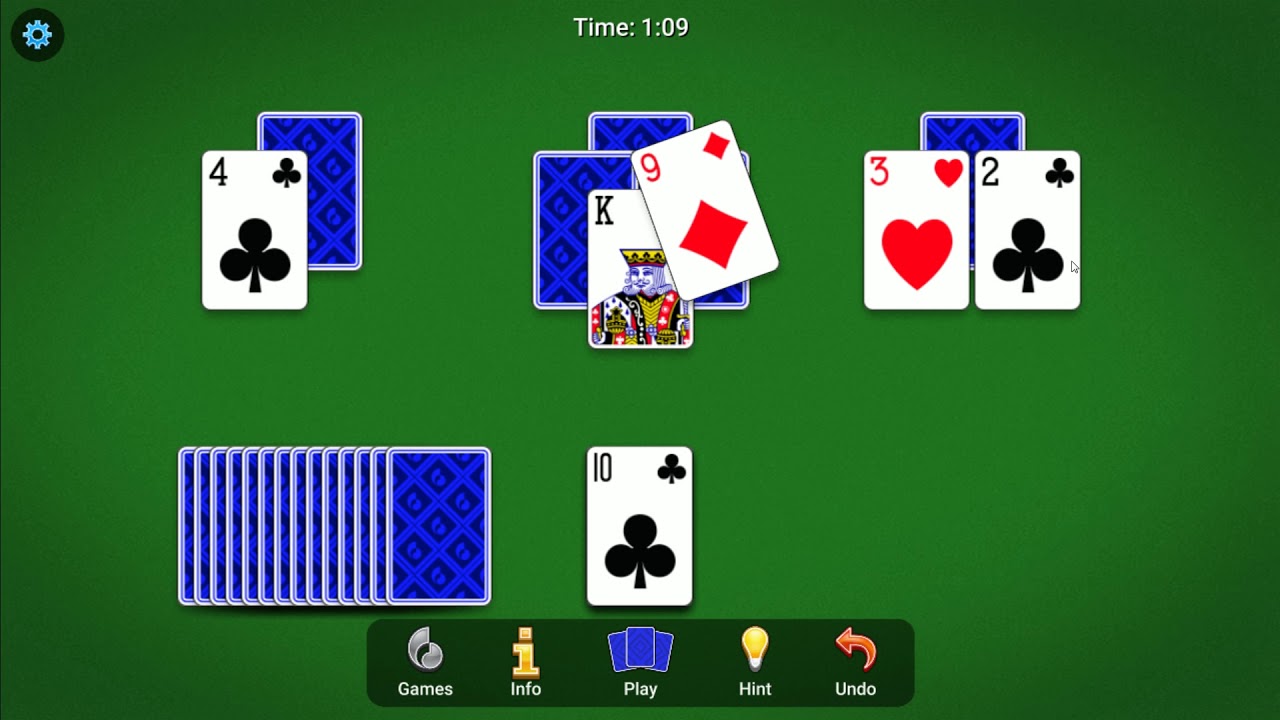 Free TriPeaks Solitaire for Android by MobilityWare