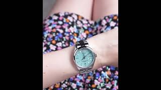 Timex TW2V68400 - Legacy Day and Date Tiffany Blue Watch • Watchard.com