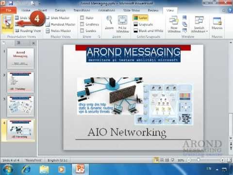 Using PowerPoint 2010 - Resize the Notes Pane