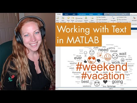 Working with Text in MATLAB | Using Strings \w+$
