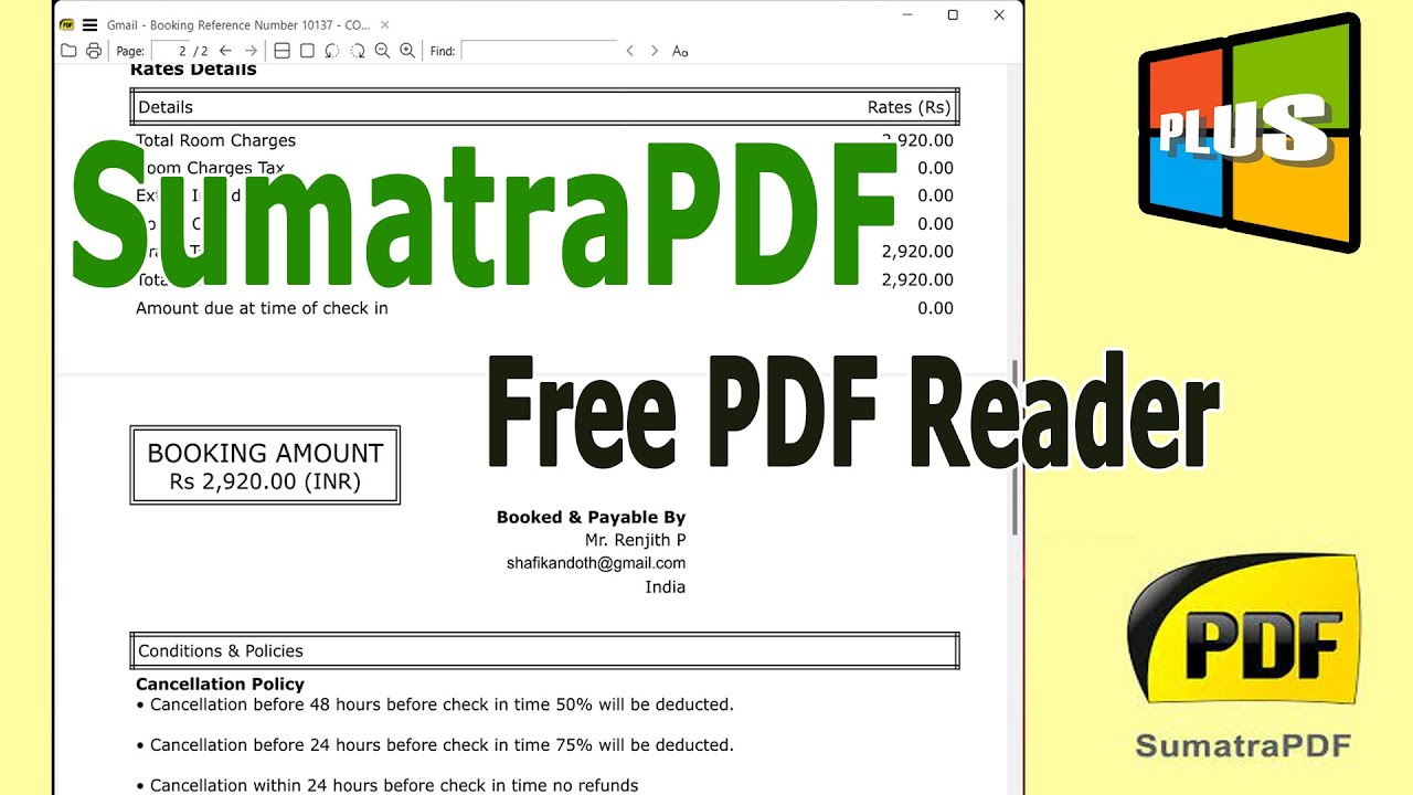 Software Installation || Free PDF Reader || SumatraPDF 🆓