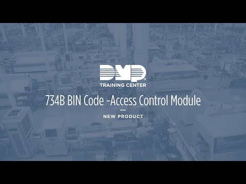 DMP Training Center: 734B BIN Code - Access Control Module