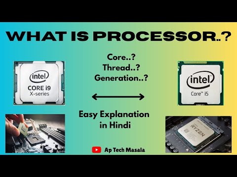 What is processor...? Generation, Core, thread || Ap Tech Masala👆🏻