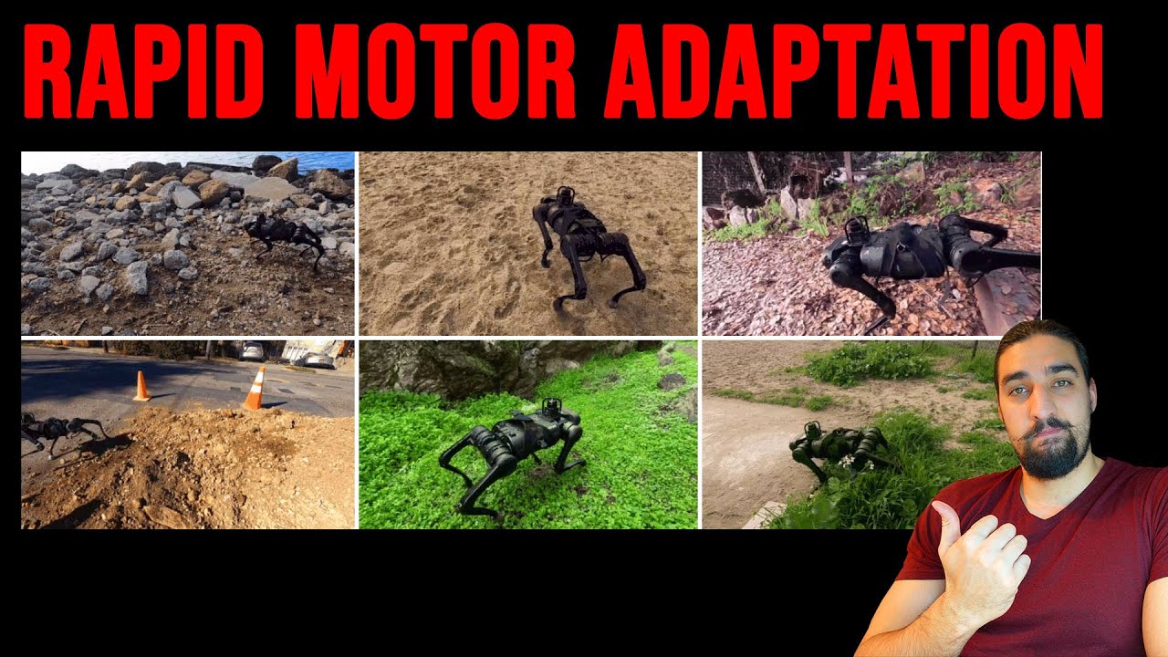 RMA: Rapid Motor Adaptation for Legged Robots | Paper Explained