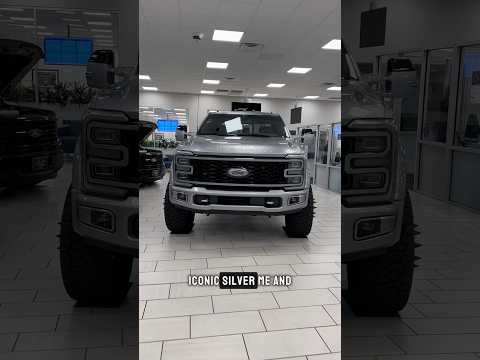 Putting a 2024 Ford F450 Platinum in the Showroom