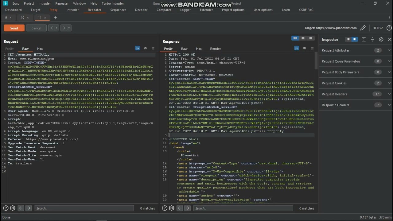 Simple host header injection vulnerability poc | bug bounty |