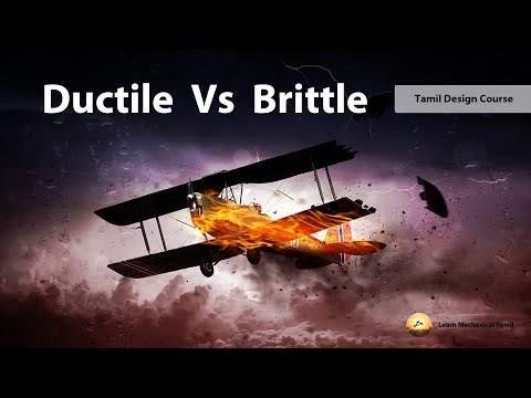 Ductile Material Vs Brittle Material in Tamil