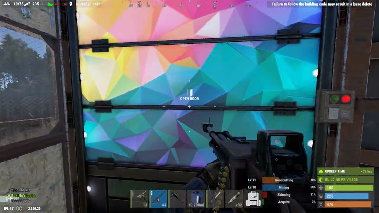 Rust 100x PVE Server Base showcase.