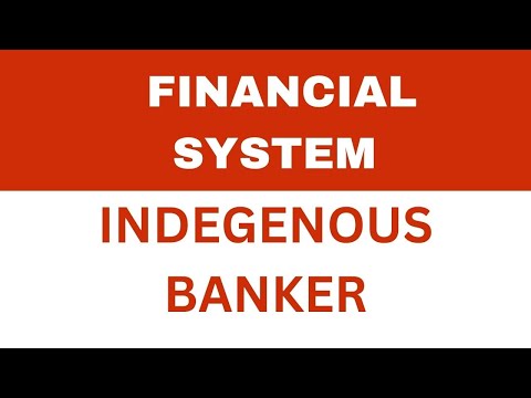 Indigenous Bankers || Financial system