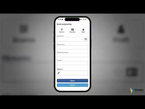 Instruktionsfilm Brandfarlig vara – Appen