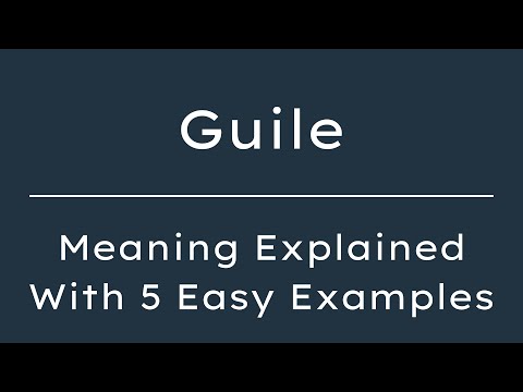 What Does Guile Mean? Guile Meaning in English With 5 Example Sentences