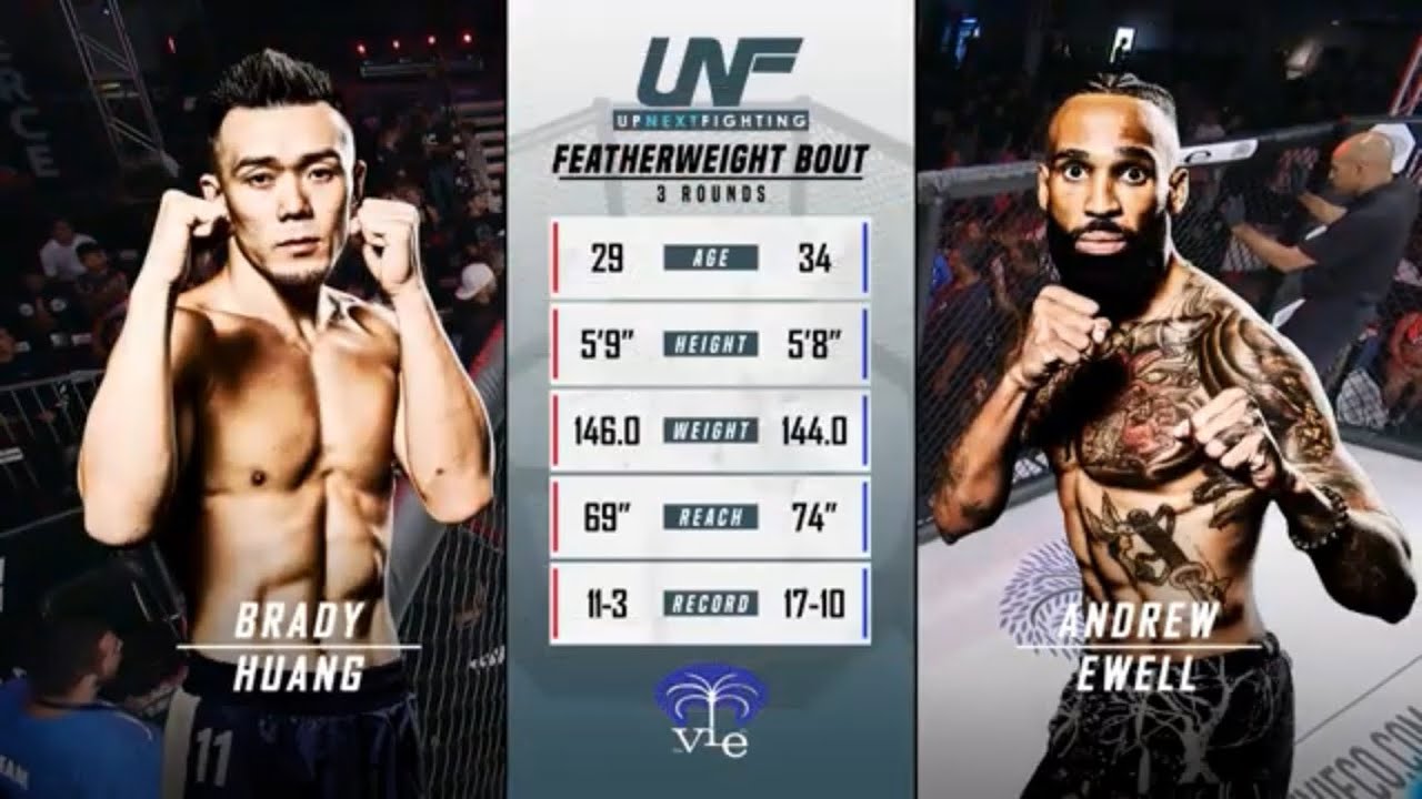 FULL BOUT | #UNF2 | Andre Ewell vs. Brady Huang