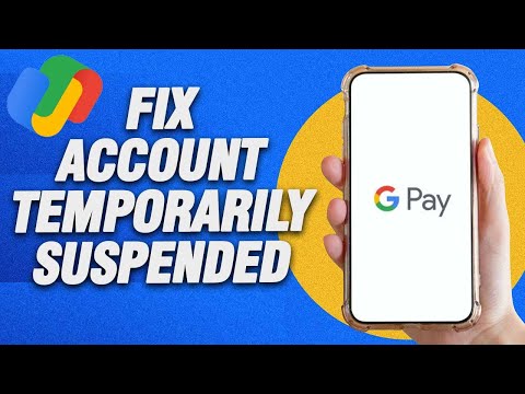 How To Fix Google Pay Account Temporarily Suspended | Final Solution