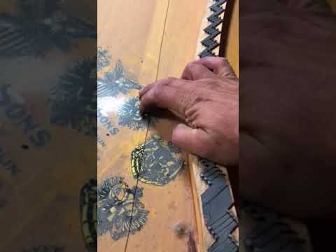 Cracked soundboard repair at Amadeus Piano Co., L.L.C.