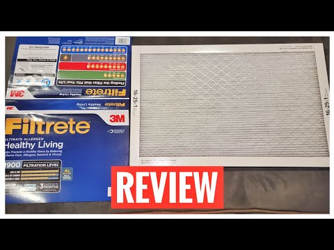 REVIEW 3M HOUSE AC Furnace Filter Healthy Living Allergen