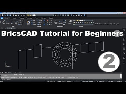 BricsCAD Tutorial for Beginners - 2