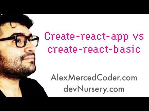 AM Coder - npx create-react-app vs npx create-react-basic (differences, pros and cons)