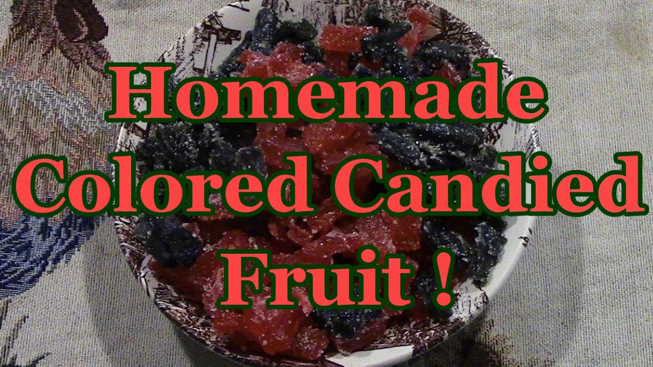 Making Candied Pineapple For Fruit Cakes