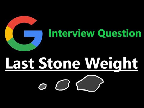 Last Stone Weight - Priority Queue - Leetcode 1046 - Python