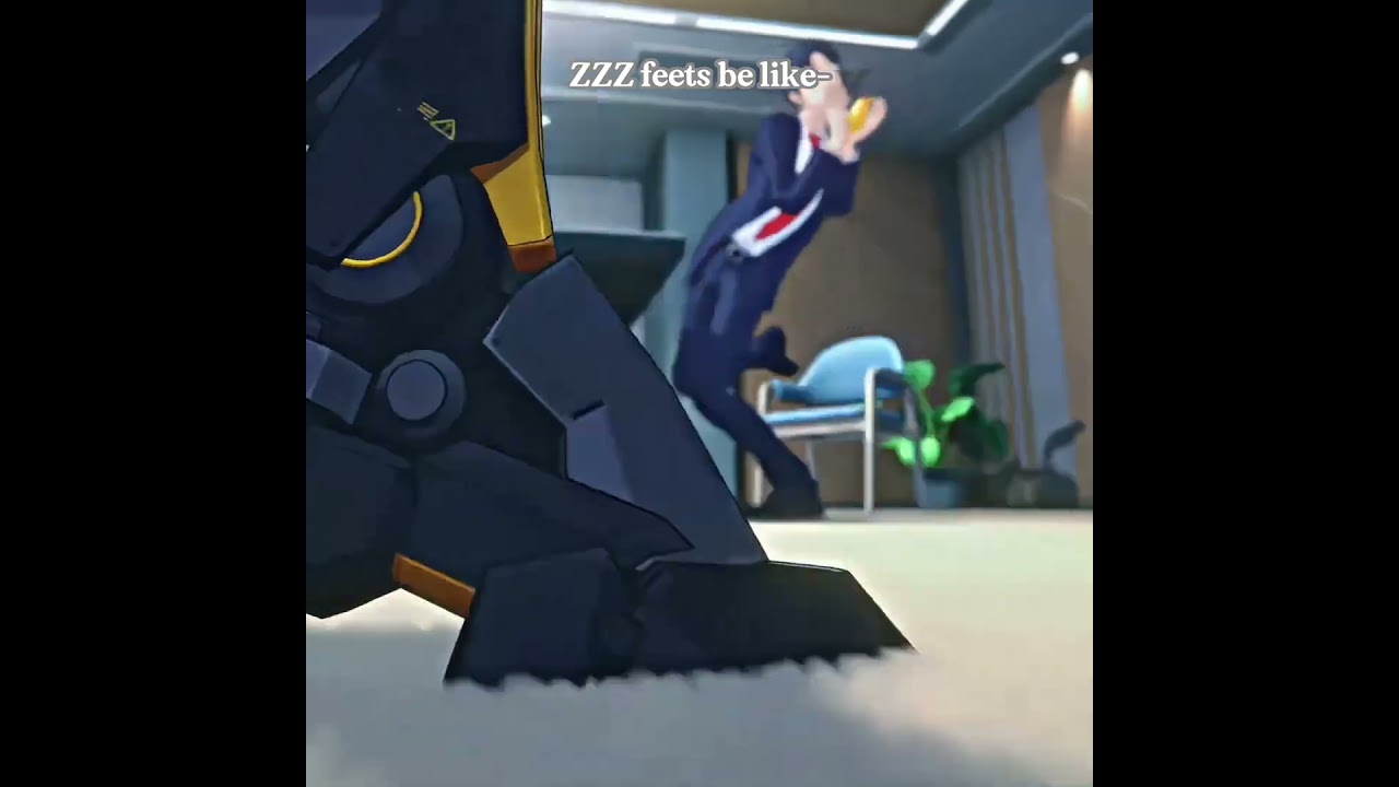 ZZZ feet animation be like | Zenless zone zero