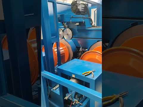Medium Wire Drawing Machine With Annealer And Dual Spooler