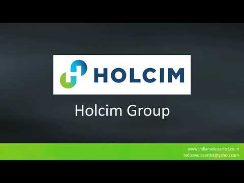 Pronunciation of the word(s) "Holcim Group".