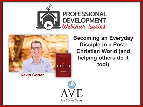 Becoming an Everyday Disciple in a Post Christian World (and helping others do it too!)