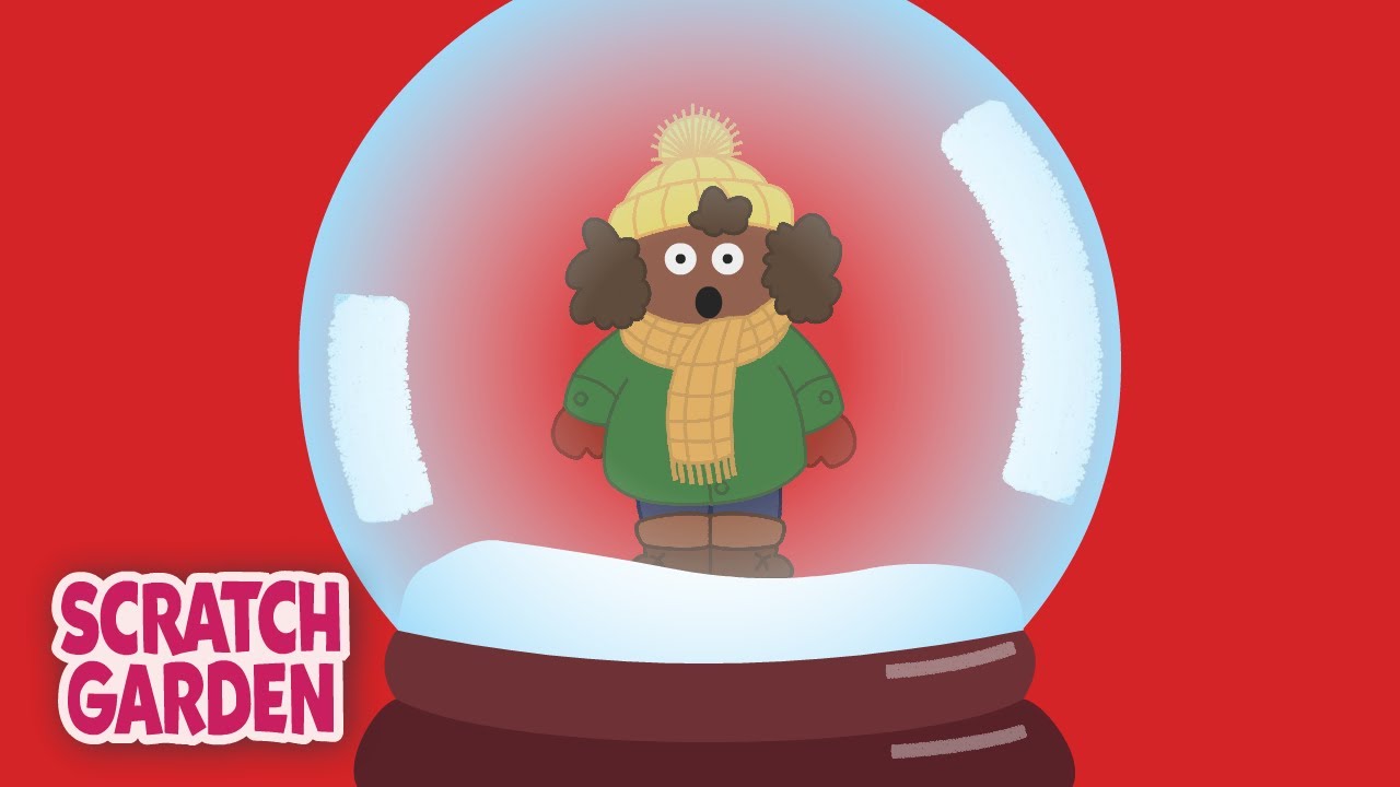 Please Get Me Out of this Snow Globe! | Winter Holiday Song | Scratch Garden
