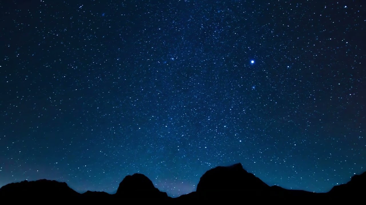Cielo estrellado sin copyright