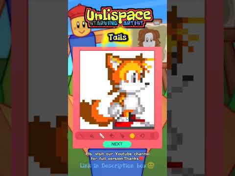 Super Cute Tails from Super Sonic Starving Artists Tutorial #shorts