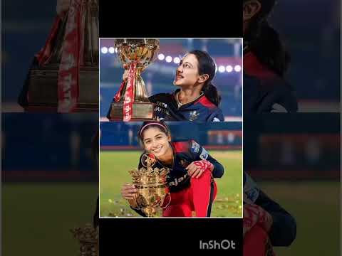 Shreyanka Patil so look cute girl #rcb #cricket #ipl#viral shorts #virat kholi