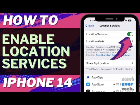 How to Enable Location Services on iPhone 14