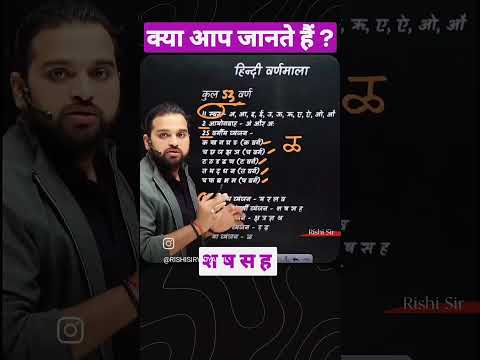 Hindi Varnamala | हिंदी वर्णमाला