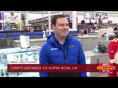 Academy Sports + Outdoors talks process of selling AFC Championship gear